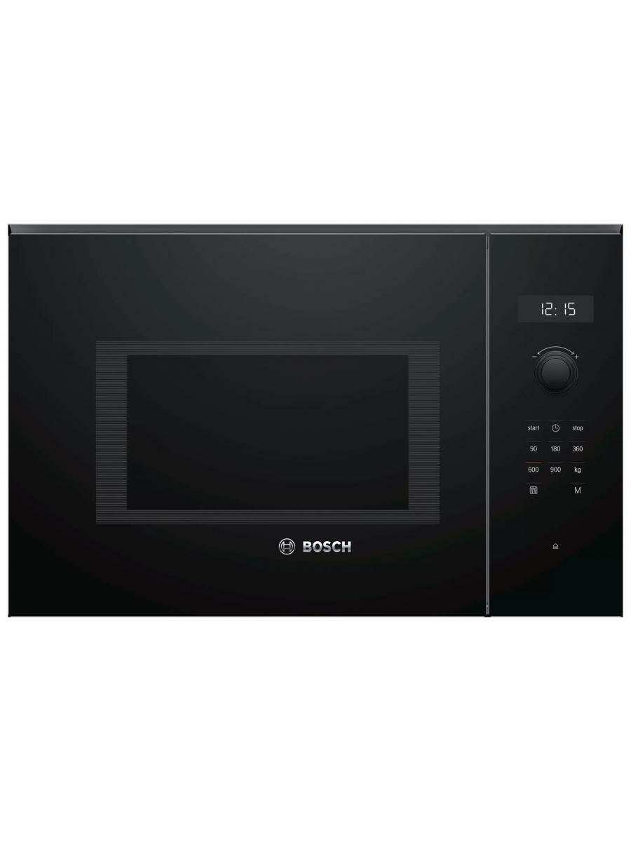 Микроволновая печь Bosch BFL554MB0 черный (встраиваемая)