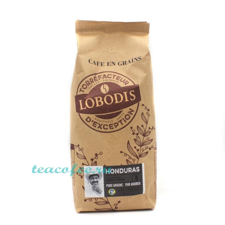 Кофе в зернах Lobodis HONDURAS 1000 грамм, 100% арабика, средняя обжарка.