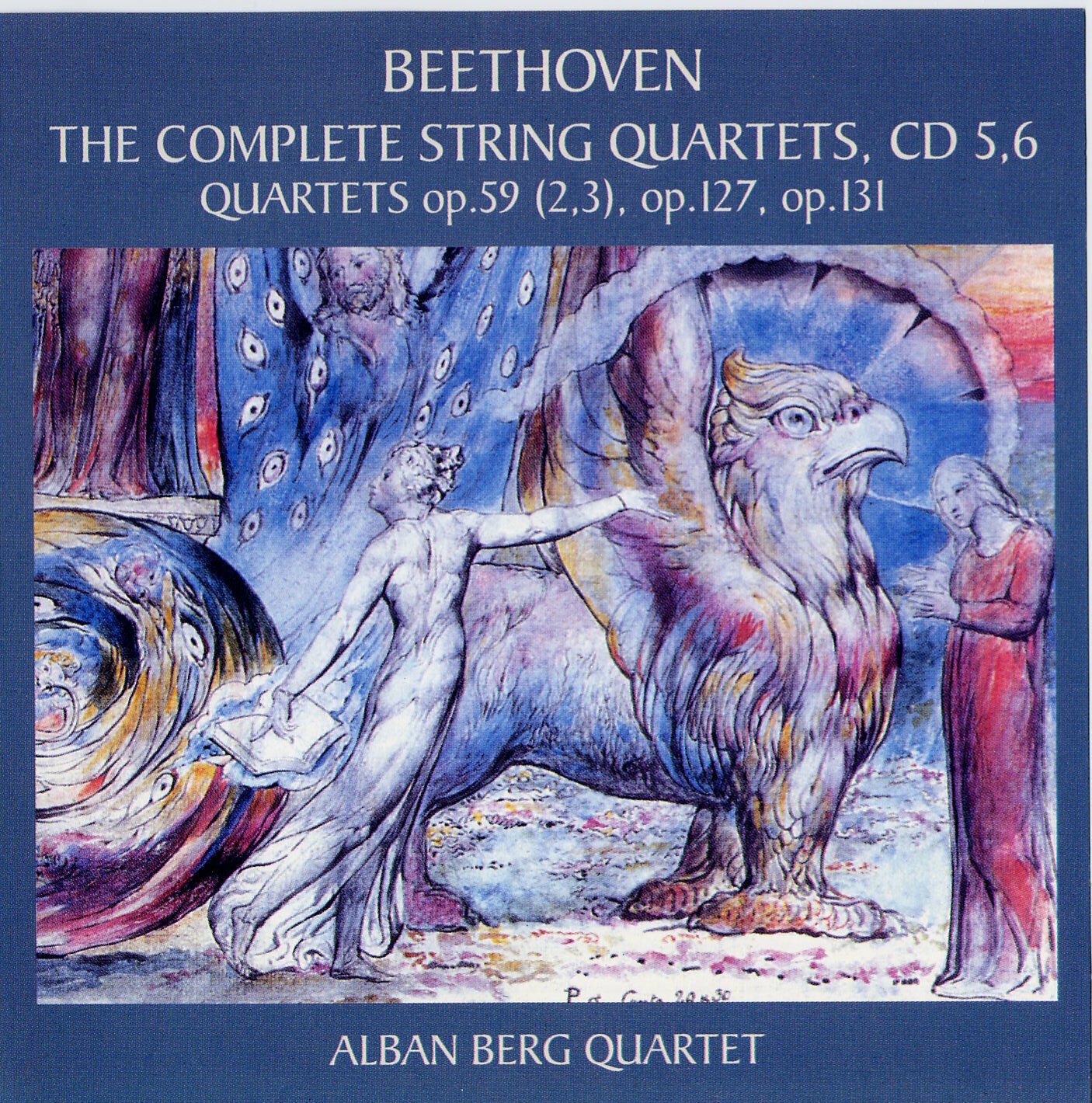 Ludwig van Beethoven 'The Complete String Quartets'Alban Berg Quartett 5,6' 2CD/1999/Classic/Россия