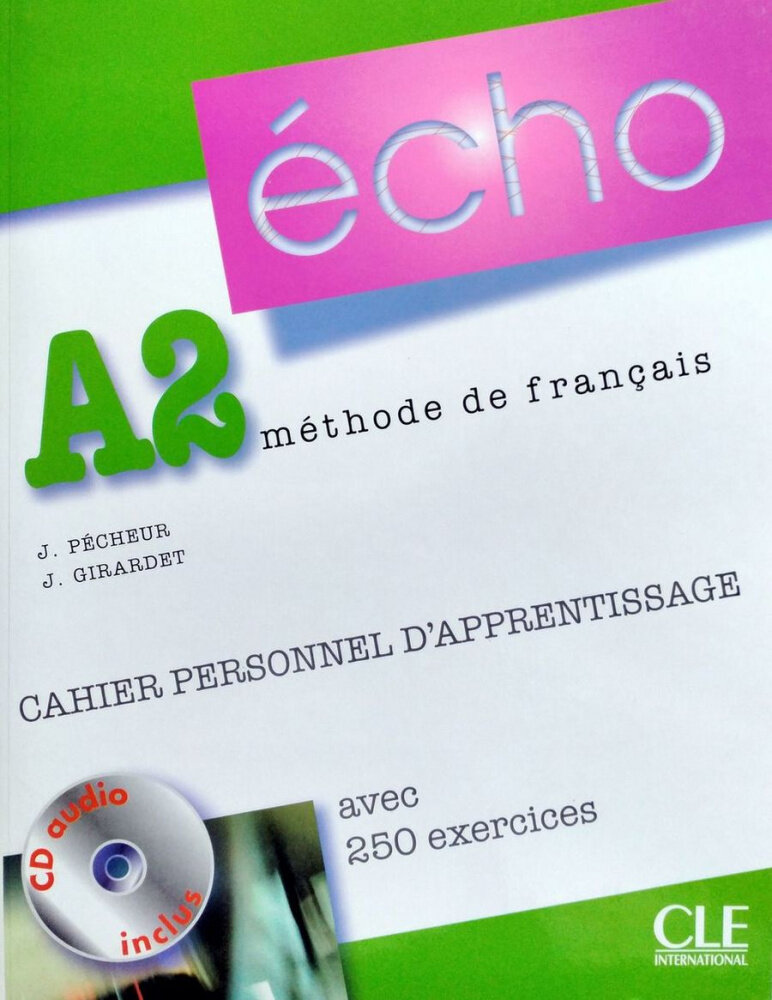 Echo A2 NE cahier + CD + corrig. — фото 1