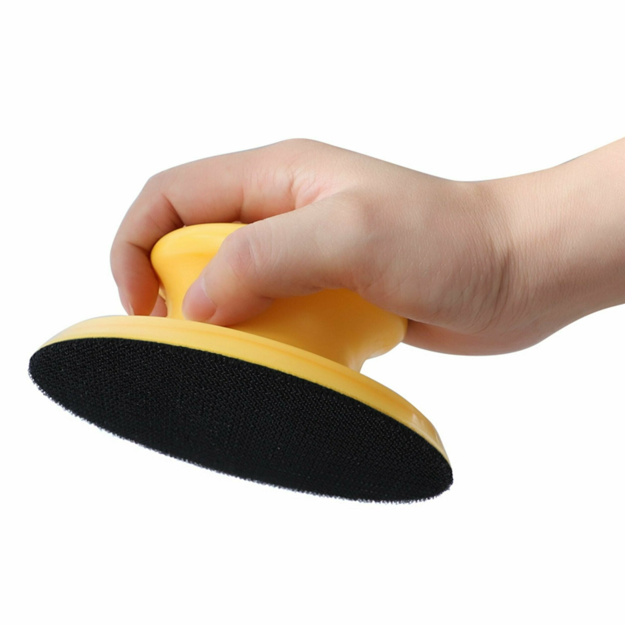 Брусок шлифок для кругов шлифовальный с липучкой 125мм -1шт