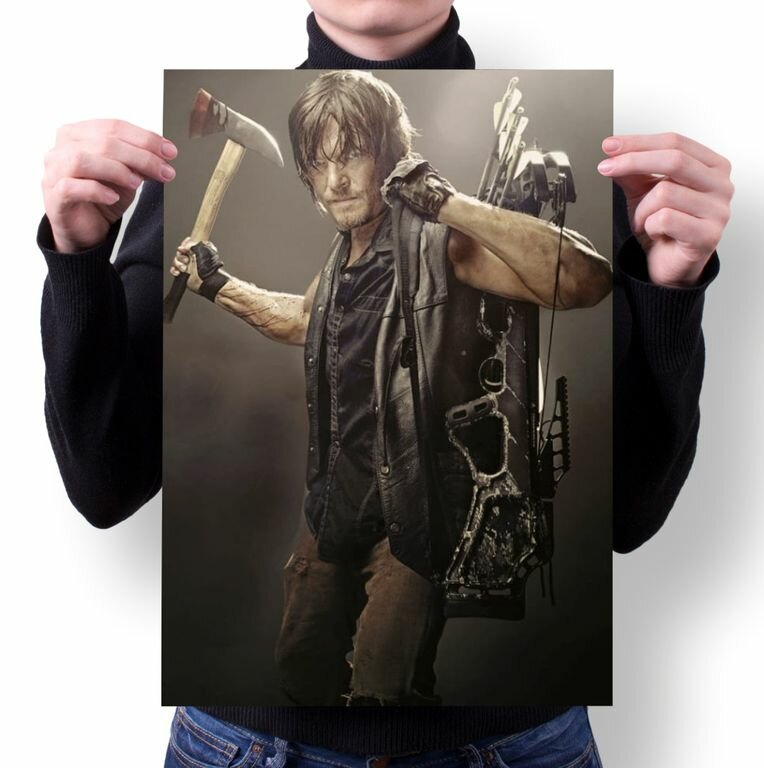 Плакат Ходячие мертвецы, The Walking Dead №13, А4