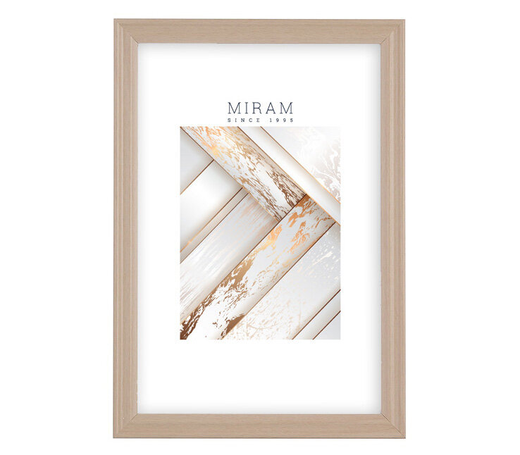 Фоторамка Мирам A4, 21х29.7 см, бежевая