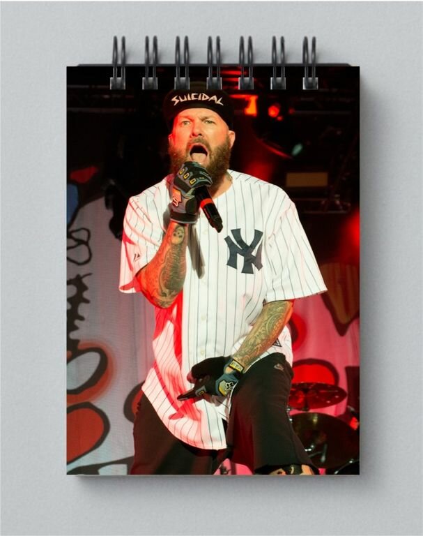 Блокнот Limp Bizkit, Лимп Бизкит №8, Размер А6, 10 на 15 см