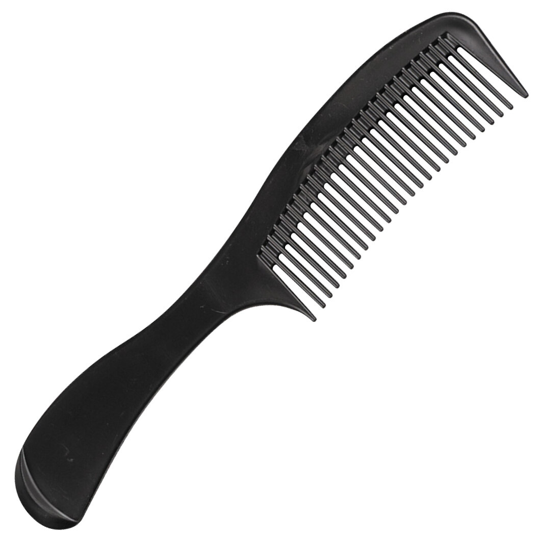 Расческа ZINGER с ручкой, большая 1603 В-140 Black