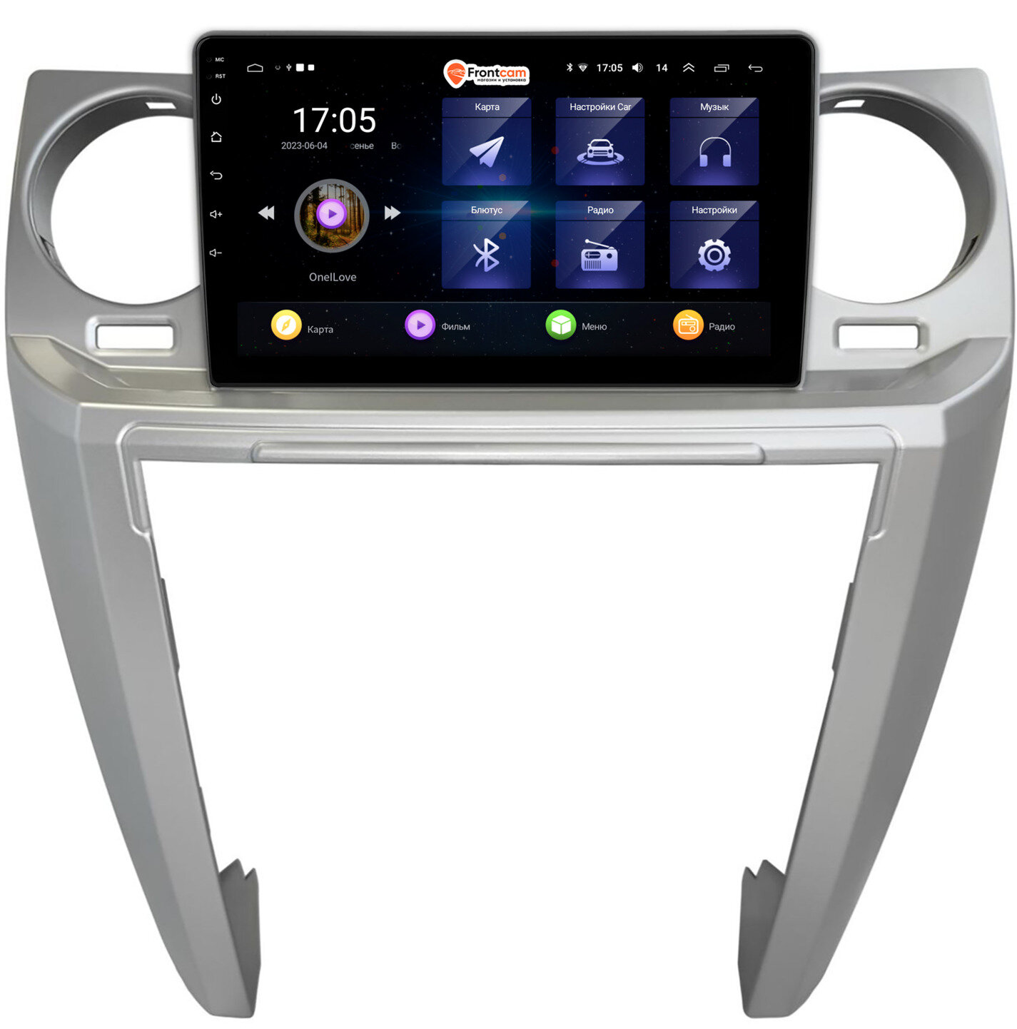 Штатная магнитола OEM RS9-0110 для Land Rover Discovery 3 2004-2009 на Android 10