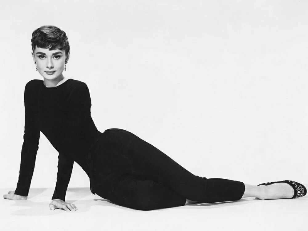 Плакат, постер Audrey Hepburn, Одри Хепбёрн на холсте, размер 21х30см