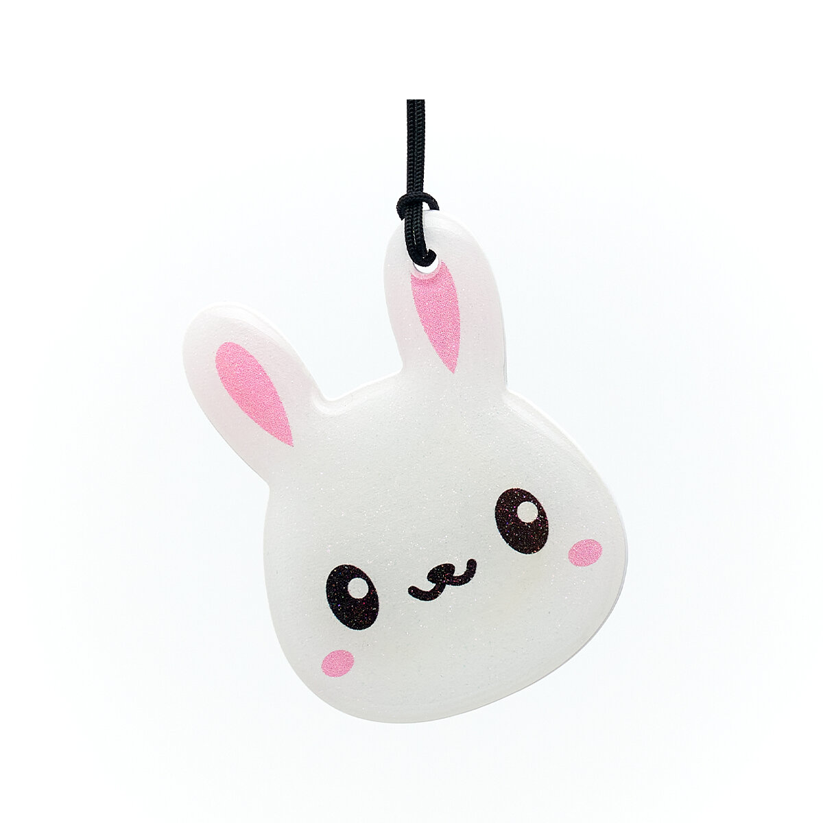 Брелок "Зайка" белый для бесконтактной оплаты