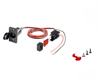 Комплект для подключения доп. разъема(гнезда) прикуривателя(до 5А, провод 1,5м, блистер)