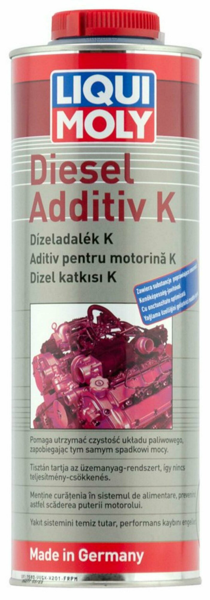 LIQUI MOLY 2616 Присадка в дизтопливо (концентрат) (1L)