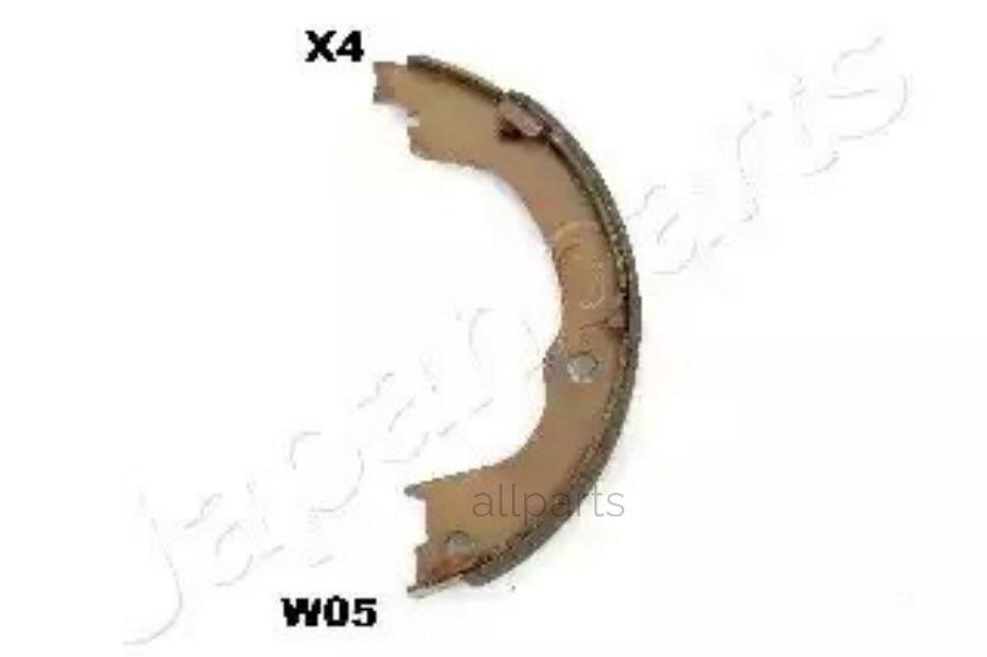 JAPANPARTS GF-W05AF Колодки торм. бараб. ручн. торм.[190x26]