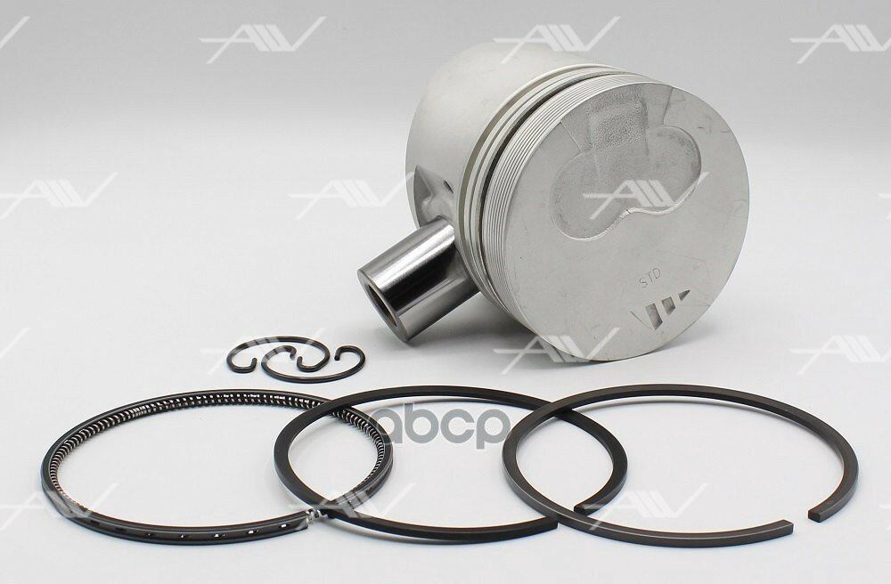 Поршень с кольцами 0.50 MITSUBISHI 4D56T 1/3цил. AUTOWELT PN32361 Autowelt арт. PN32361