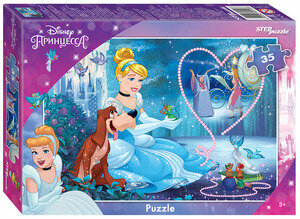 *Puz 35д. Степ Disney Золушка-3 (91443)