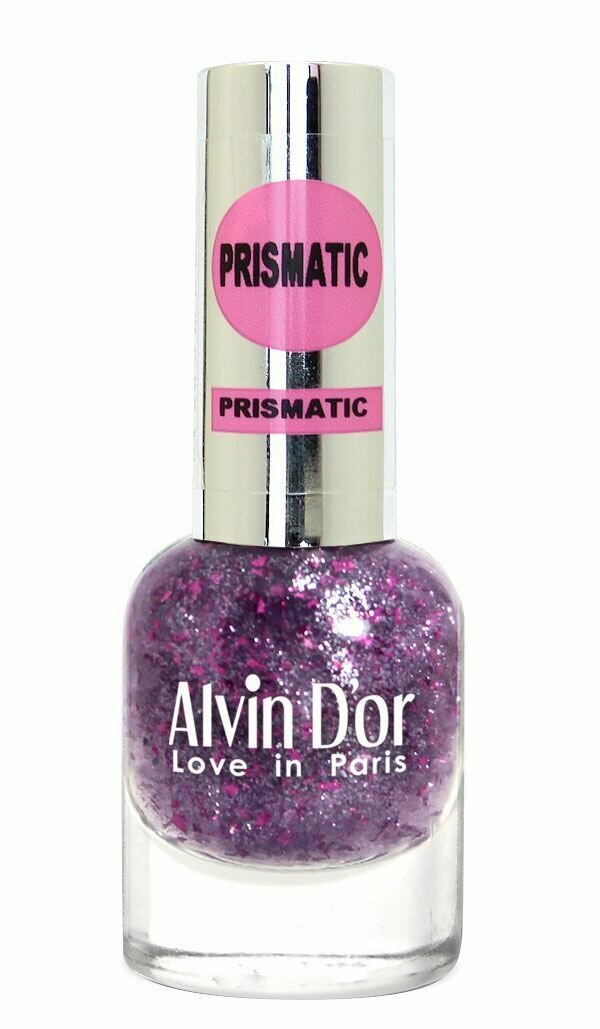 Alvin D'or, Лак для ногтей PRISMATIC тон 35 (сиреневый)