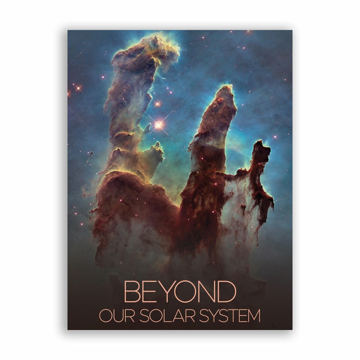 Постер, плакат на бумаге / NASA (Коллекция Постеров) - Beyond / Размер 80 x 106 см