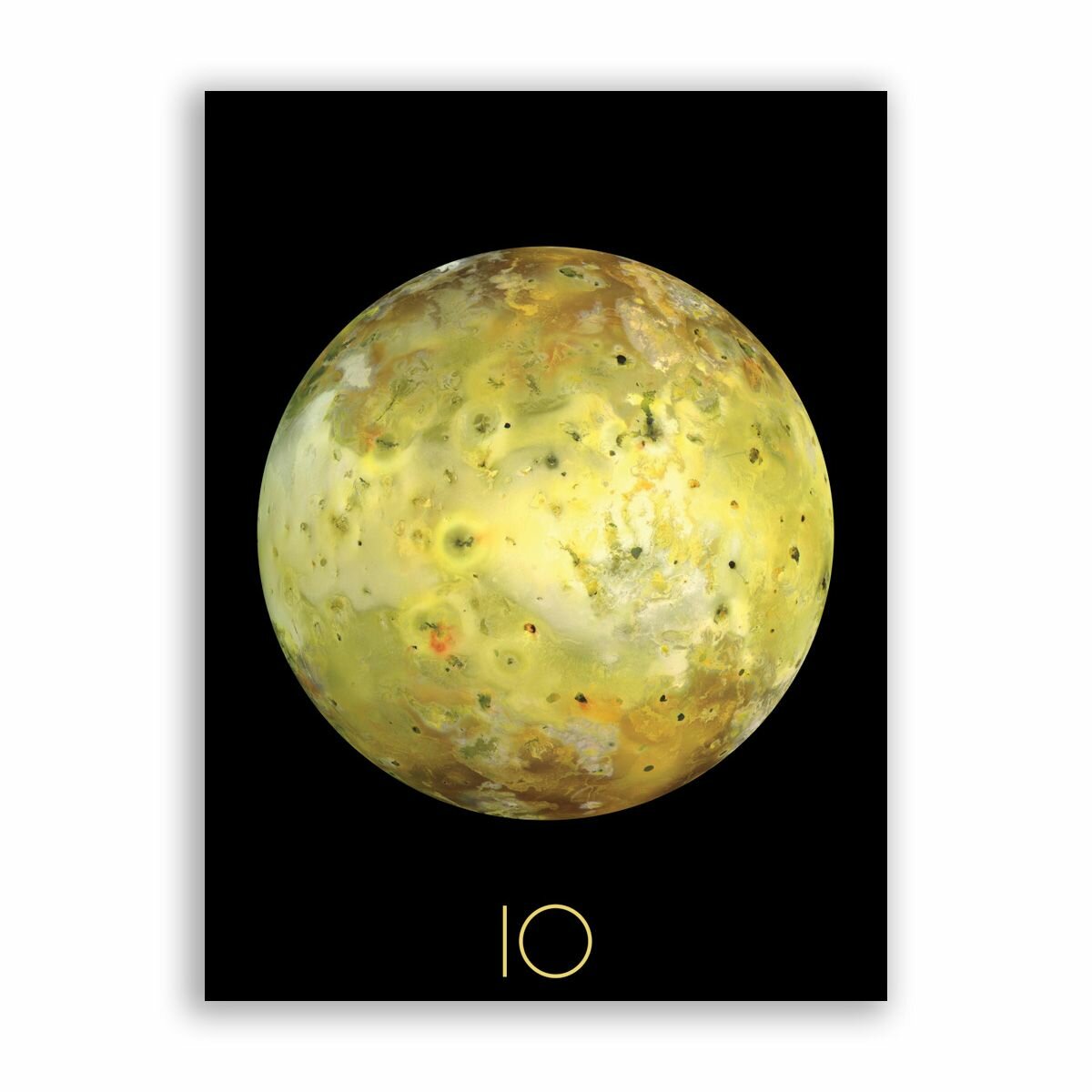 Постер, плакат на бумаге / NASA (Коллекция Постеров) - Io / Ио / Размер 30 x 40 см