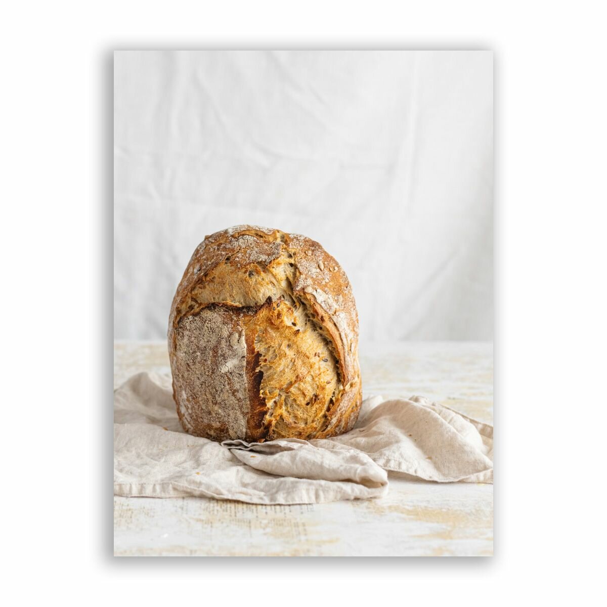 Постер, плакат на бумаге / Хлеб / Размер 30 x 40 см