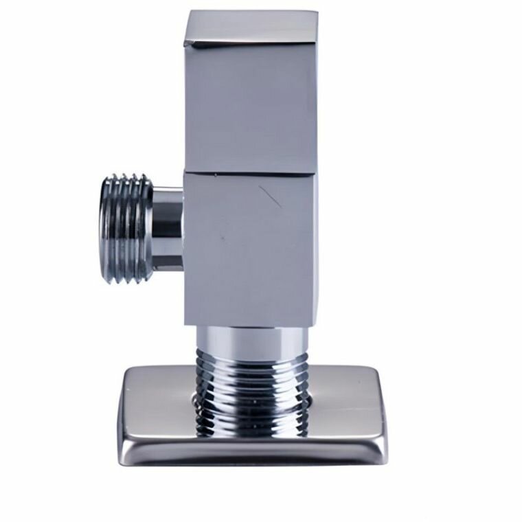 Кран угловой с отр. 1/2 х 1/2 хром (квадрат) Vieir (Виеир) (VER38)