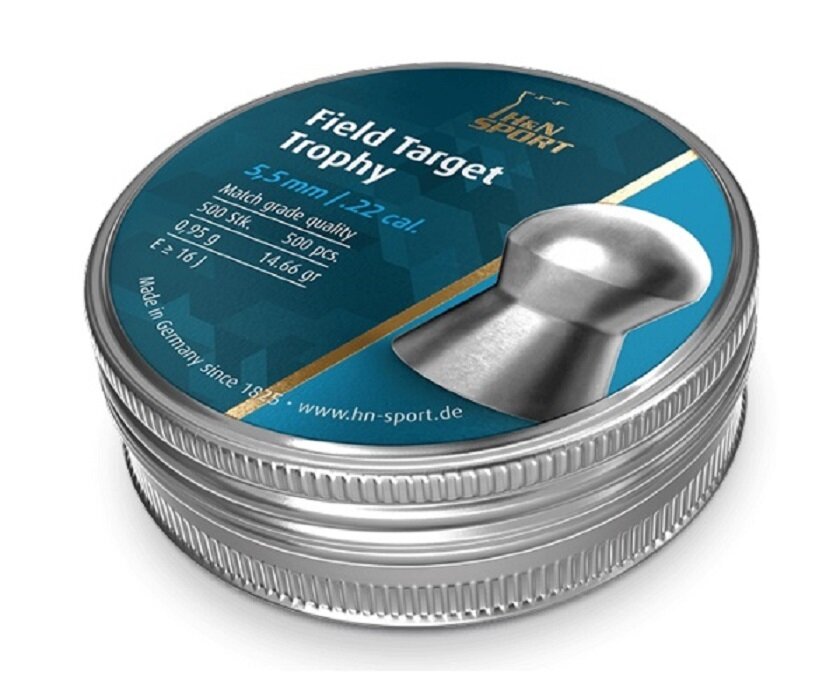 Пули для пневматики H&N Field Target Trophy 5,5 мм 500 шт 0,95 гр