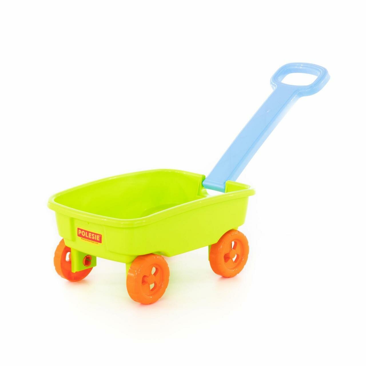 Тележка Полесье №3 с ручкой (76786)