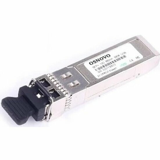 Оптический SFP Модуль 10G Osnovo SFP-M2LC05-10G-850-850