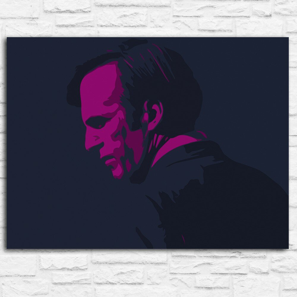 Картина по номерам на холсте сериал Лучше звоните Солу (во все тяжкие, better call saul, мемы) - 14839 30х40