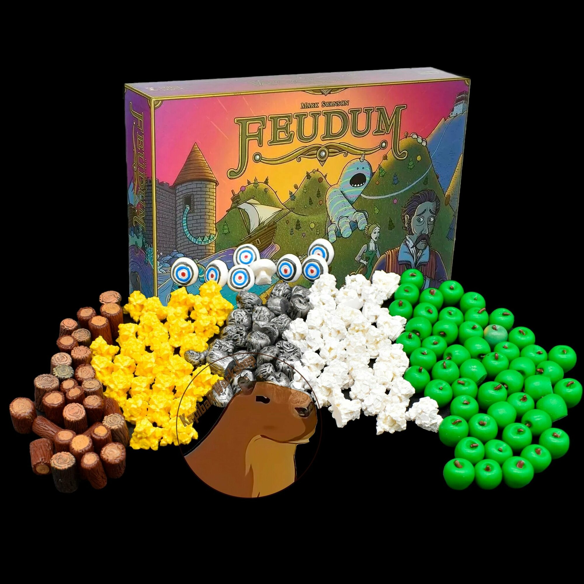 Ресурсы для настольной игры Феод Feudum