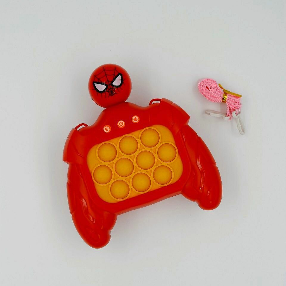 Электронный поп ит/интерактивная антистресс игрушка, Человек паук