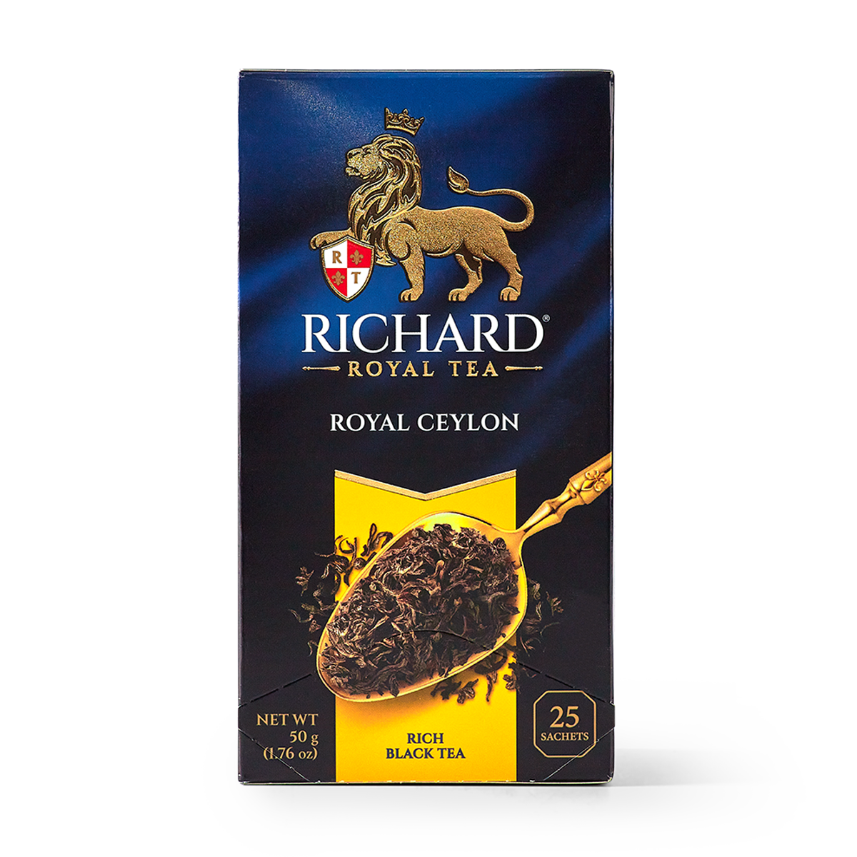 Чай Richard Royal Ceylon, черный, 25 пакетиков в упаковке, 50 г