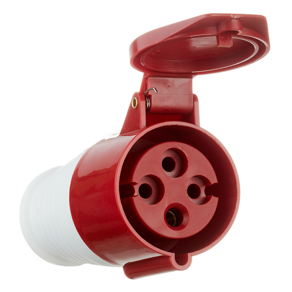 Розетка силовая переносная EKF PROxima 3Р+РЕ 32 А 380 В IP44 EKF ps-224-32-380