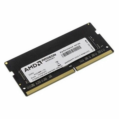 Оперативная память AMD R9 R944G3206S1S-U DDR4 - 1x 4ГБ 3200МГц, для ноутбуков (SO-DIMM), Ret