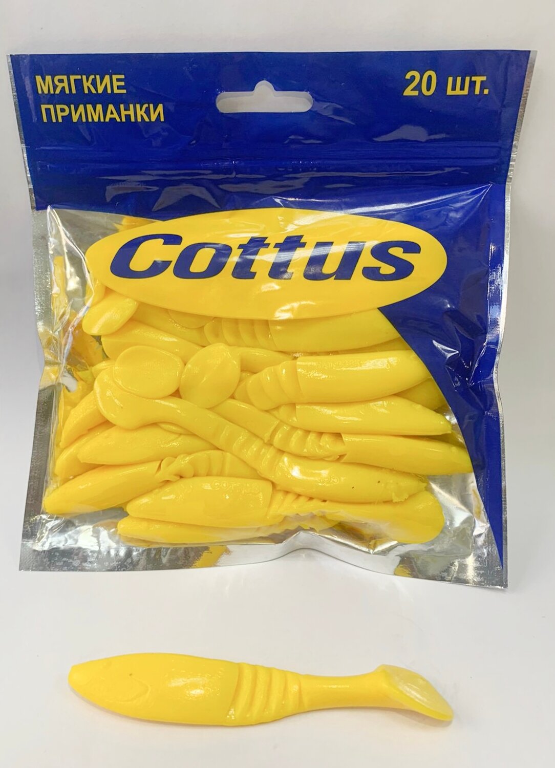 Мягкая приманка Cottus 20шт.
