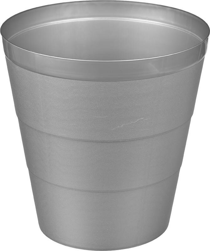 Корзина для бумаг, 14 л, серая