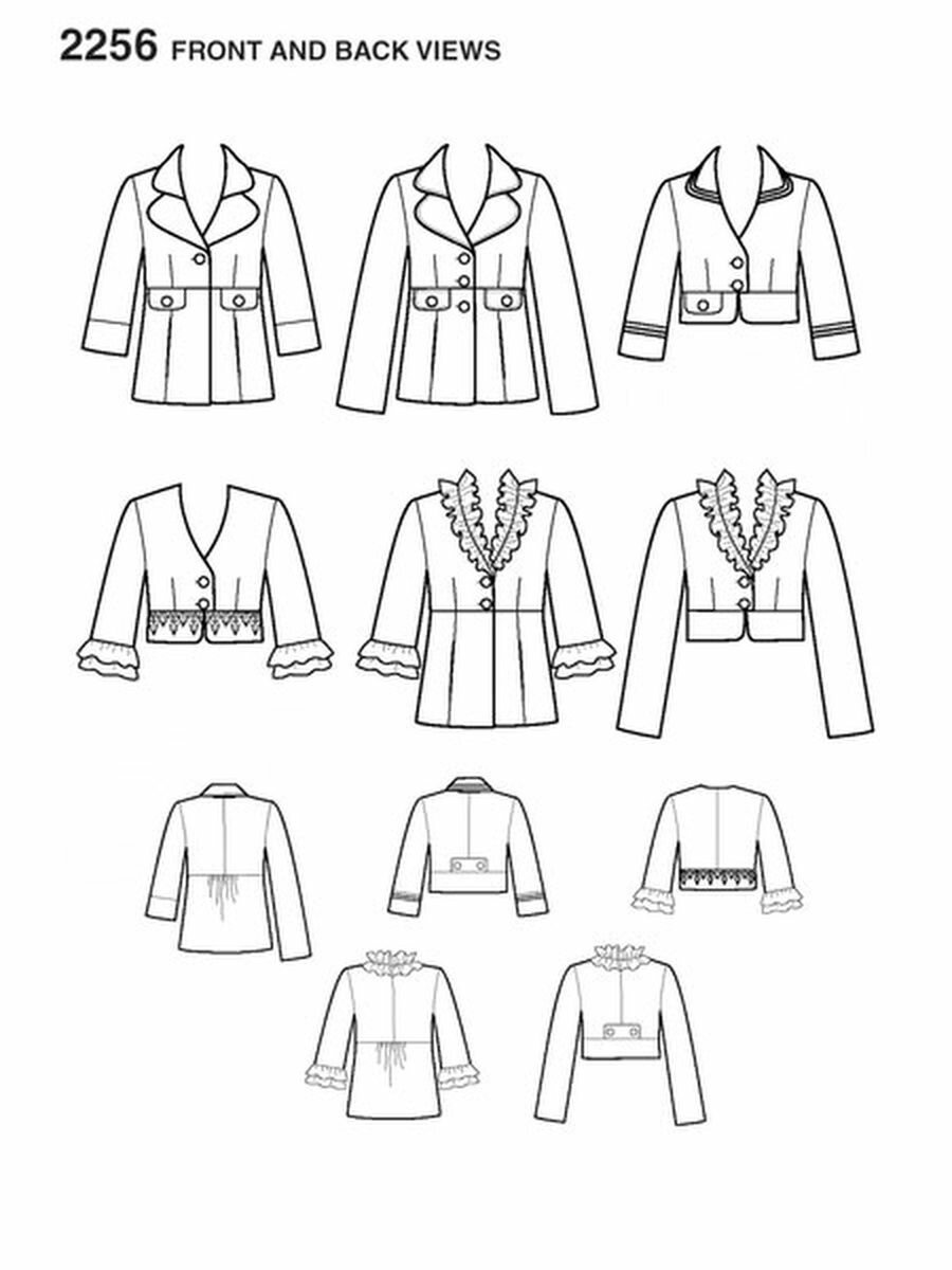 Выкройка Simplicity Жакет — фото 1