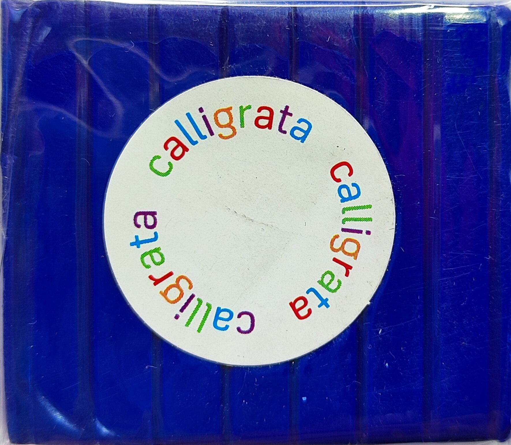 Полимерная глина "Calligrata" 50г, цвет темно-синий , запекаемая