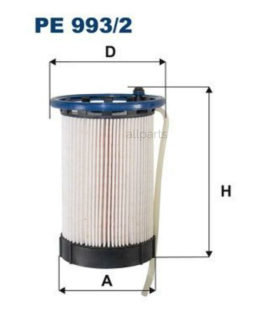 FILTRON PE9932 фильтр топливный элемент