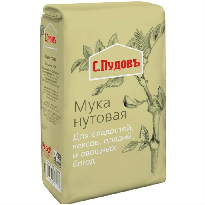 Мука нутовая С. Пудовъ 450 гр.