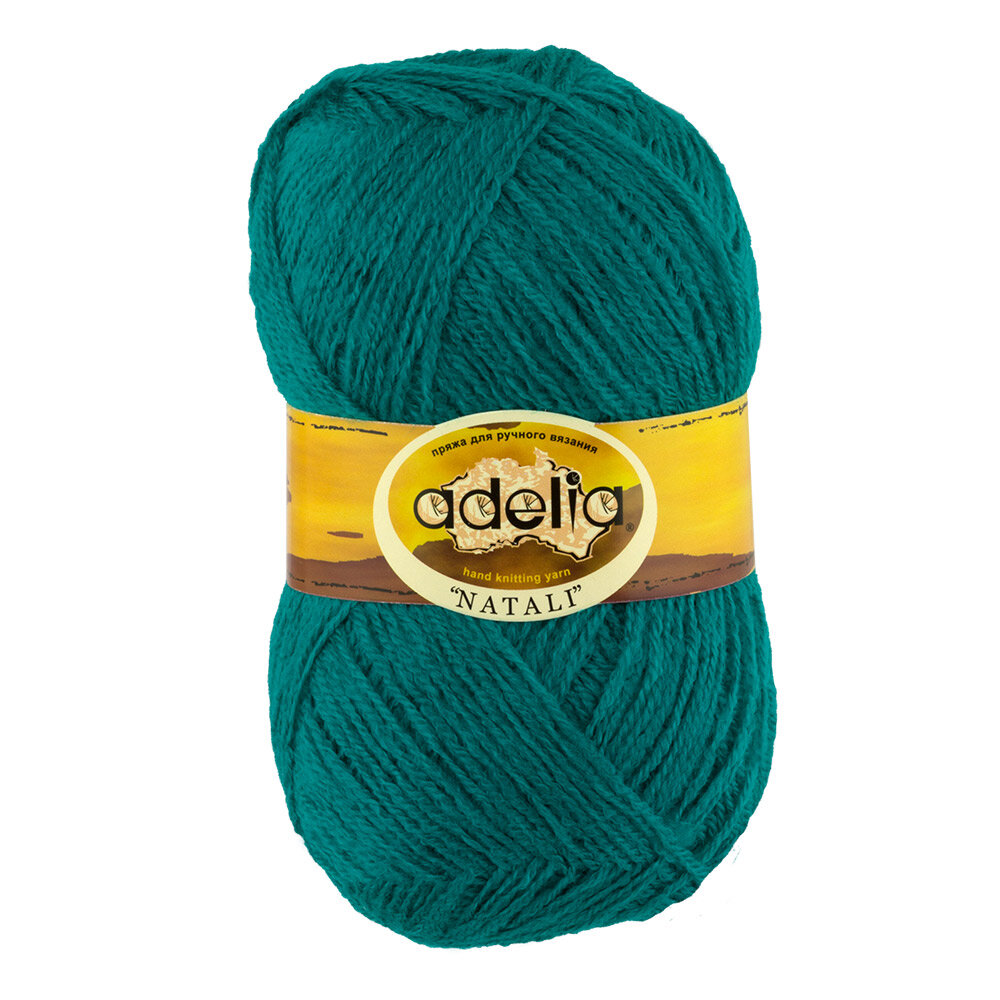 Пряжа ADELIA "NATALI" 100% акрил 50 г 300 м №24 бирюзовый