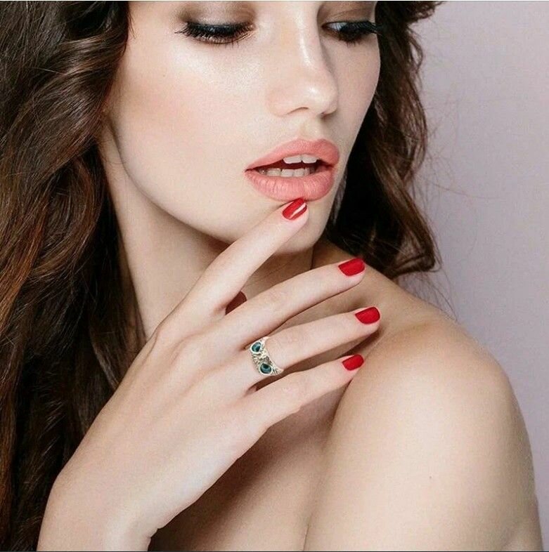 Славянский оберег, кольцо, авантюриновое стекло, стекло