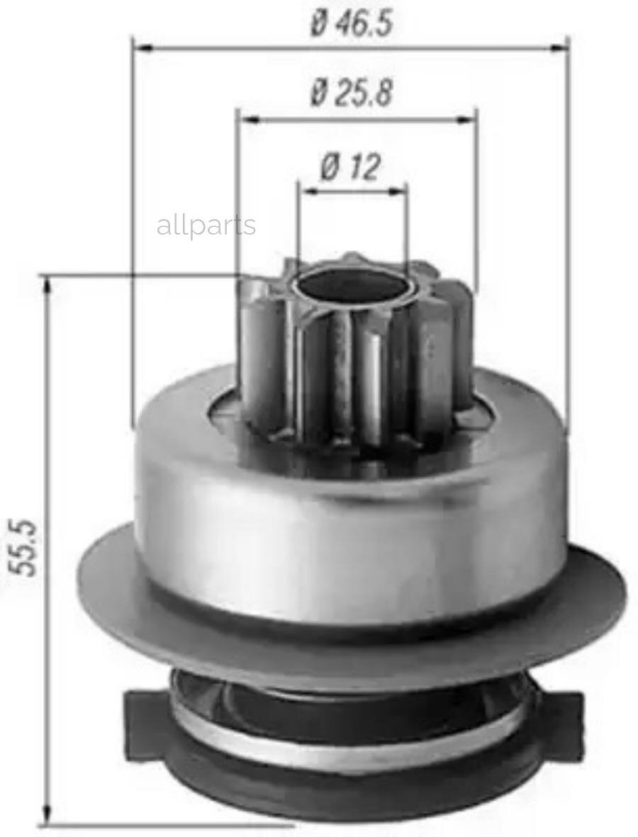 MAGNETI MARELLI 940113020256 Бендикс стартера