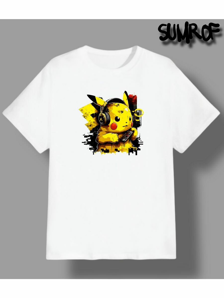 Футболка пикачу покемон