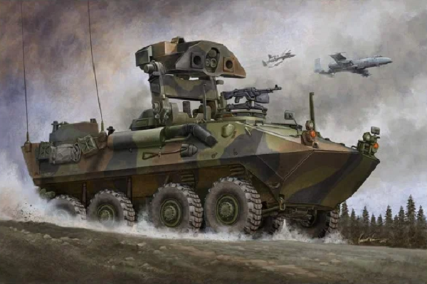 00372 Trumpeter Противотанковый БТР USMC LAV-AT 1/35