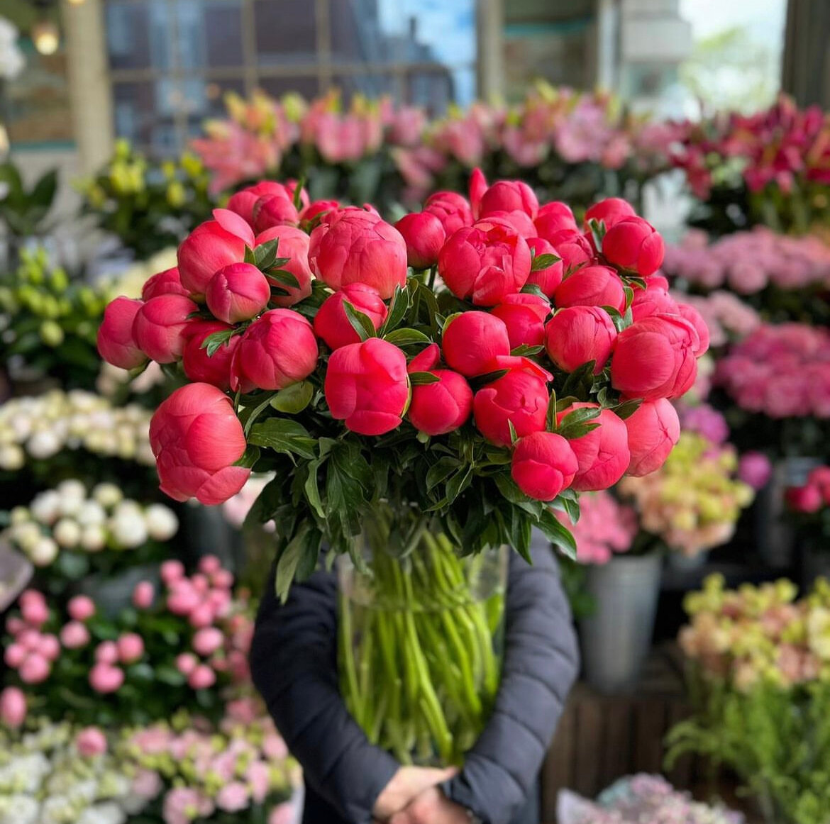 35 кораллов в вазе