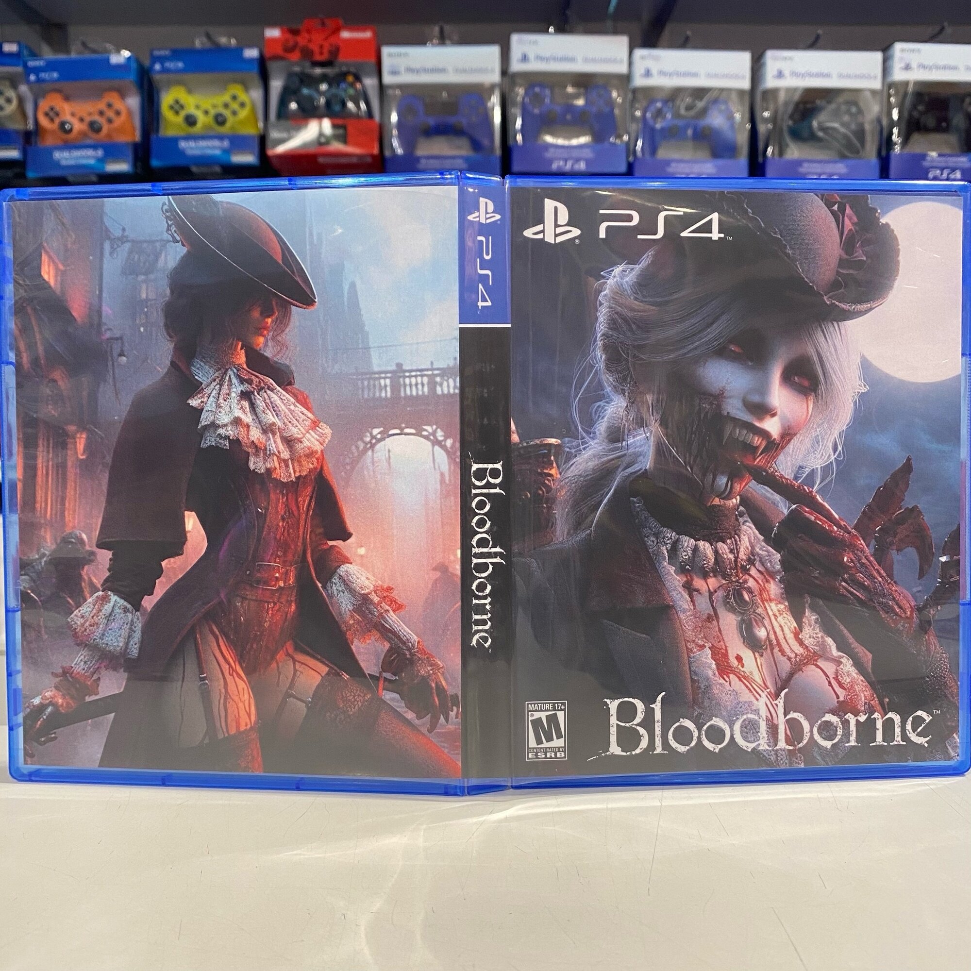 Эксклюзивная обложка PS4 для Bloodborne №16