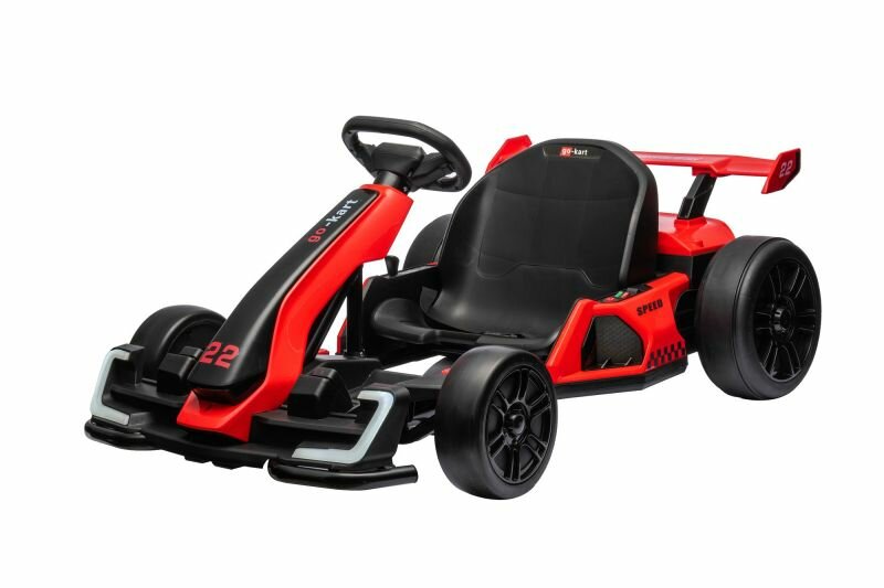 Спецтехника Harley Bella Детский электромобиль дрифт картинг (красный, 12 км/ч, 24V) - AHL007-RED