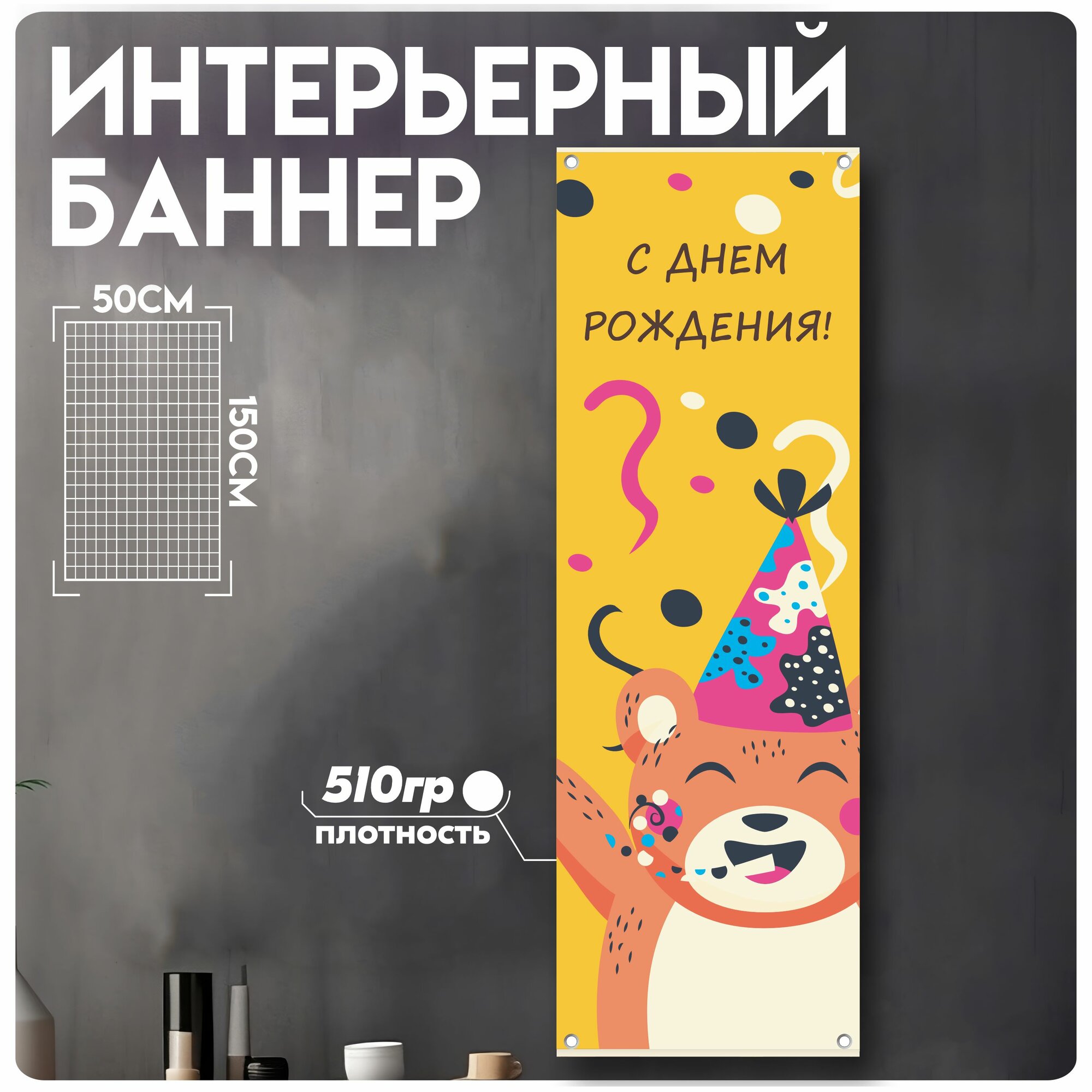 Постеры на стену с днем рождения