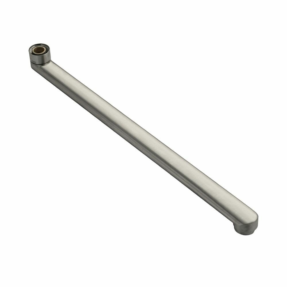 Излив для смесителя санакс 10717 матовый в ванную литой 40 см плоский