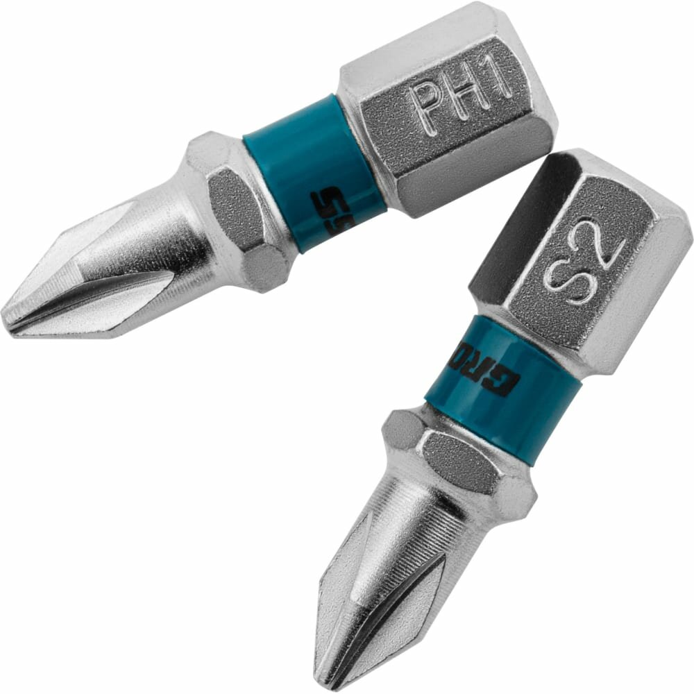 Набор бит (сталь S2; PH 1х25 мм; 2 шт.) GROSS 11349