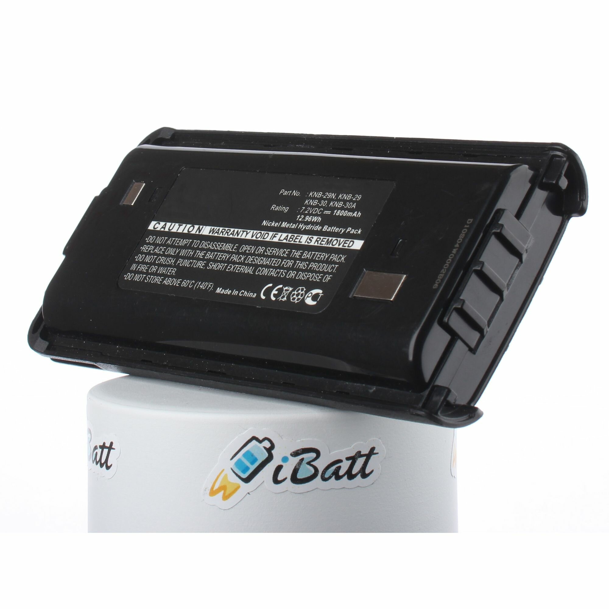 Аккумуляторная батарея iBatt 1800mAh для радиостанций Kenwood TK-2206