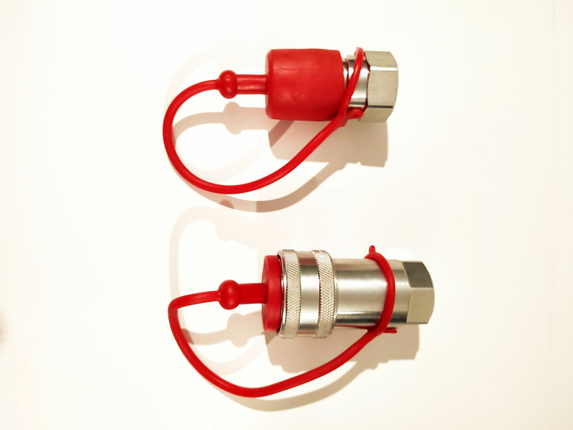 Комплект БРС G 3/4" (ниппель + розетка) ISO 7241-A с грязезащитными колпачками